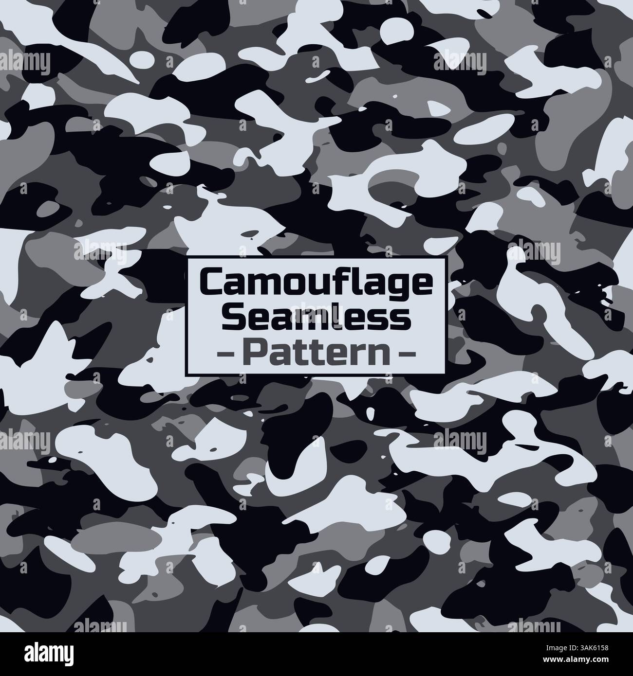 Full seamless army camouflage pattern vector Stock Vector Image & Art ...