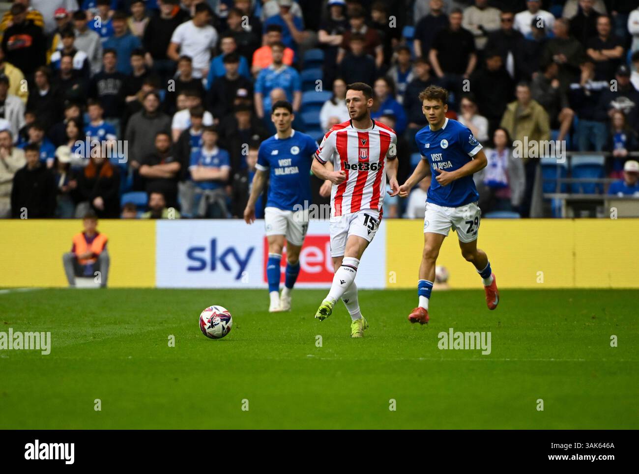 Cardiff City Stadium, Cardiff, UK. 12th Apr, 2025. EFL Championship ...