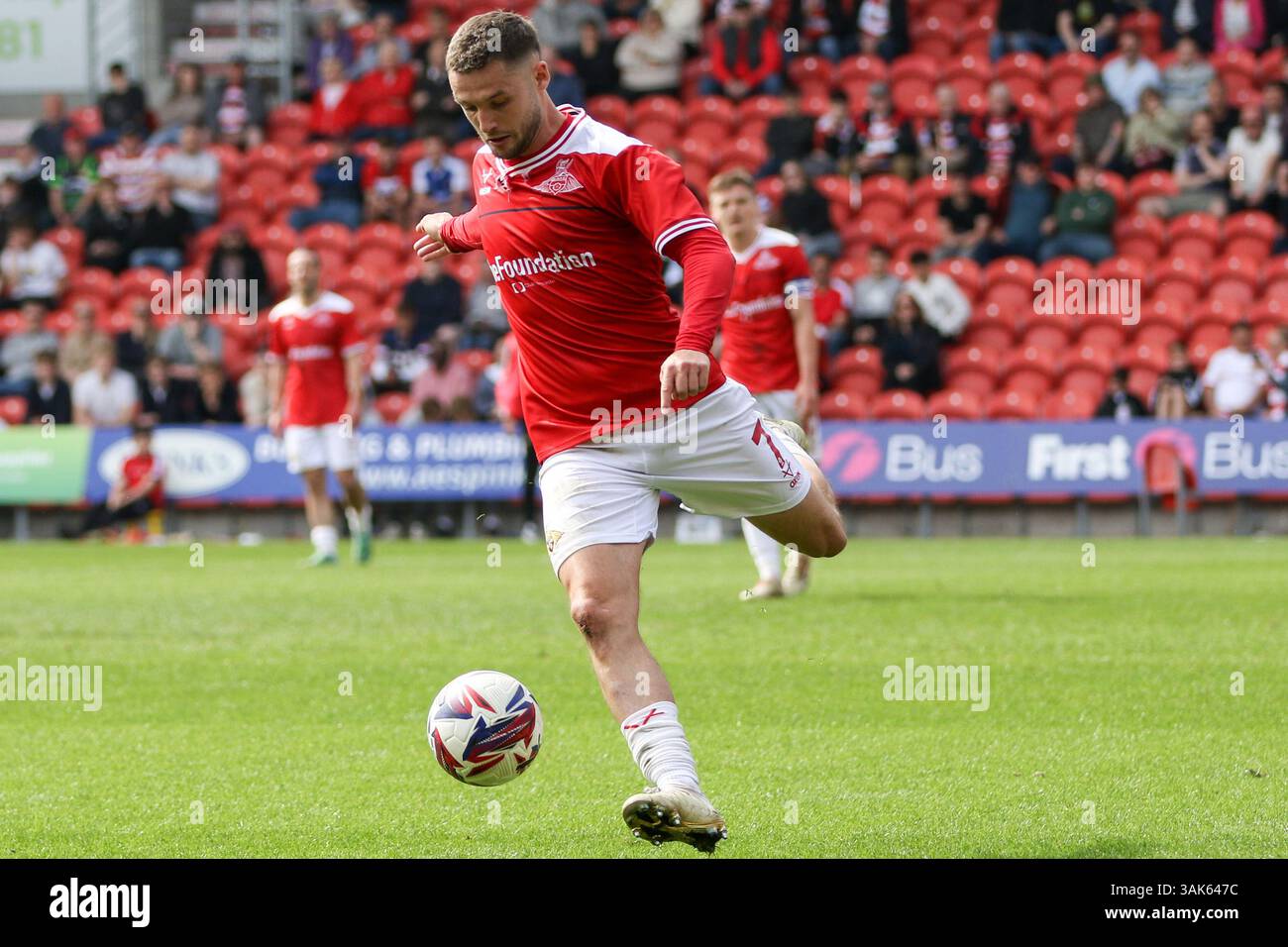 Doncaster, UK. 12th Apr, 2025. Eco-Power Stadium, Doncaster, England ...