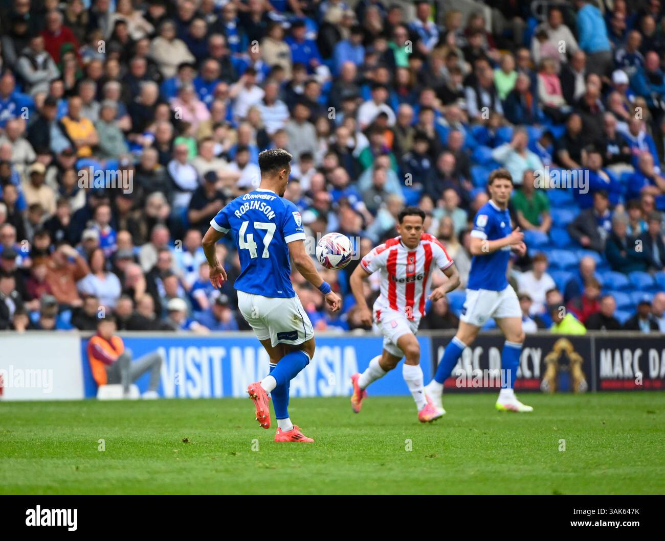12th April 2025; Cardiff City Stadium, Cardiff, Wales; EFL Championship ...