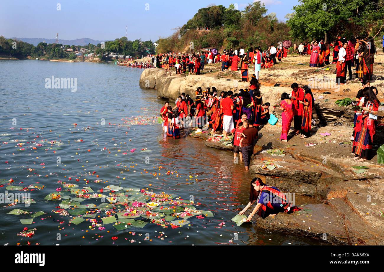 April 12, 2025, Rangamati, Kaptai Lake In The Kerani Pahar, Bangladesh ...