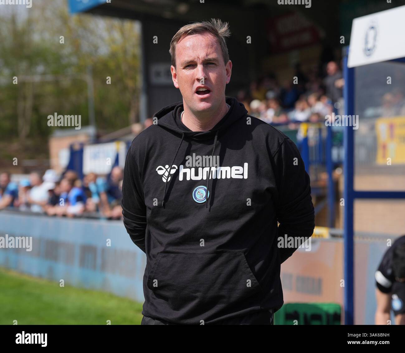 Wycombe Wanderers manager Mike Dodds ahead of the Sky Bet League One ...