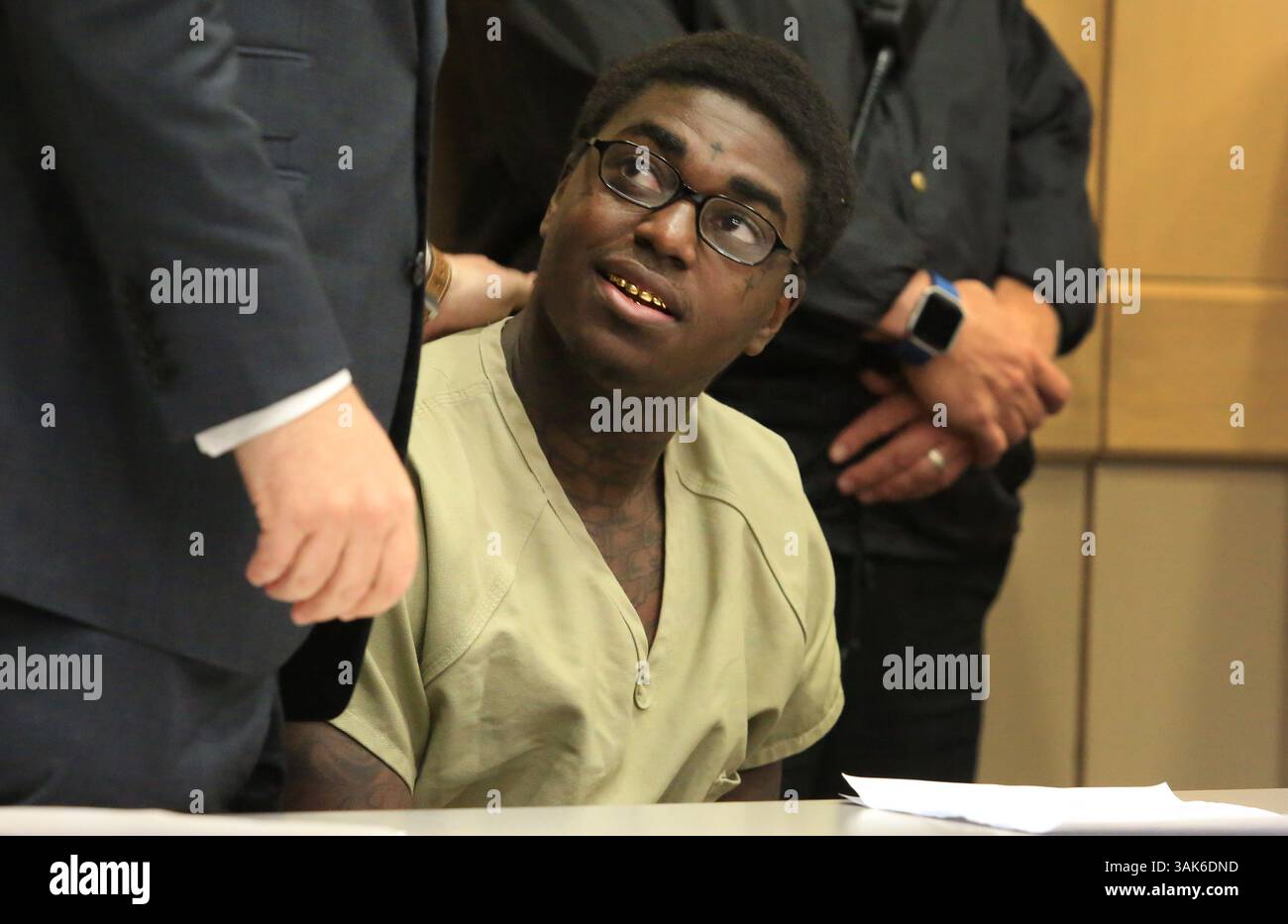 Rapper kodak black at sentencing hi-res stock photography and images ...