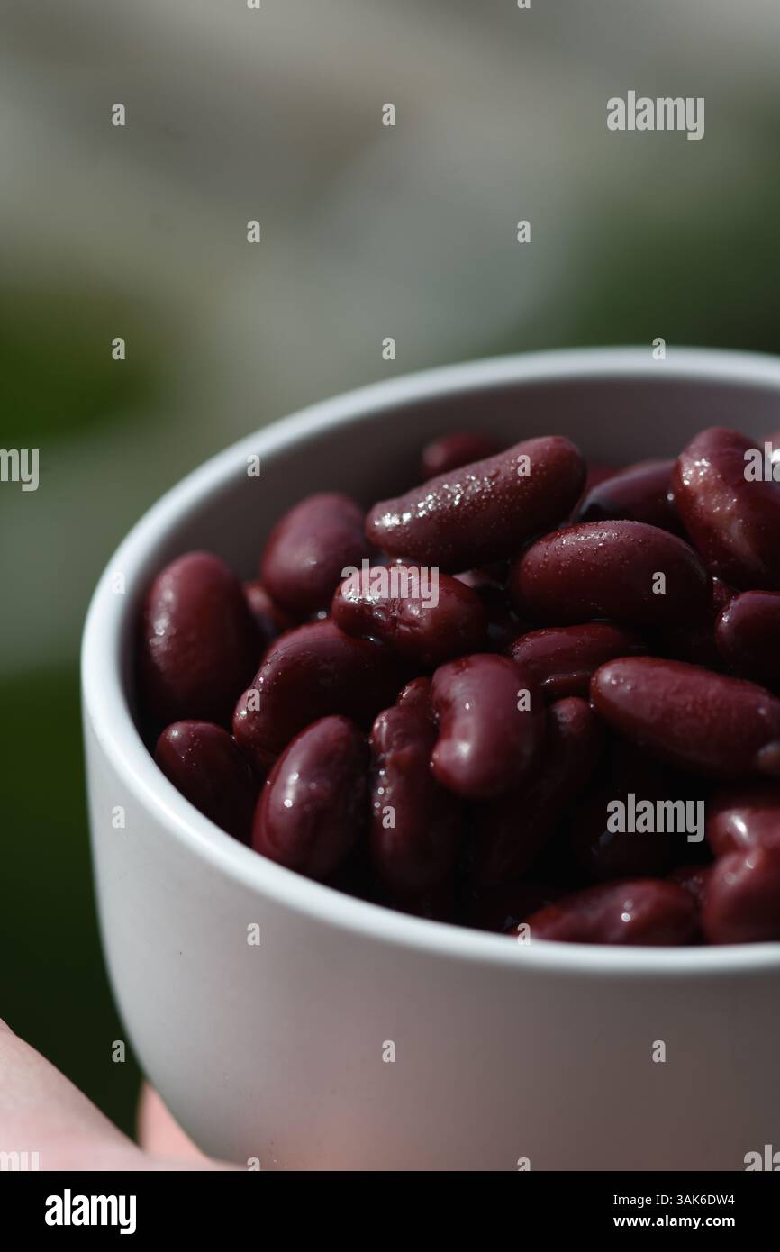 Boiled white beans in hi-res stock photography and images - Alamy