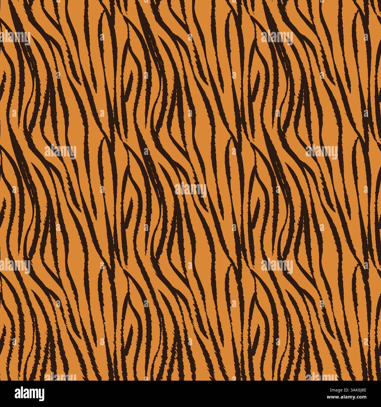 Seamless vector pattern of tiger skin Stock Vector Image & Art - Alamy