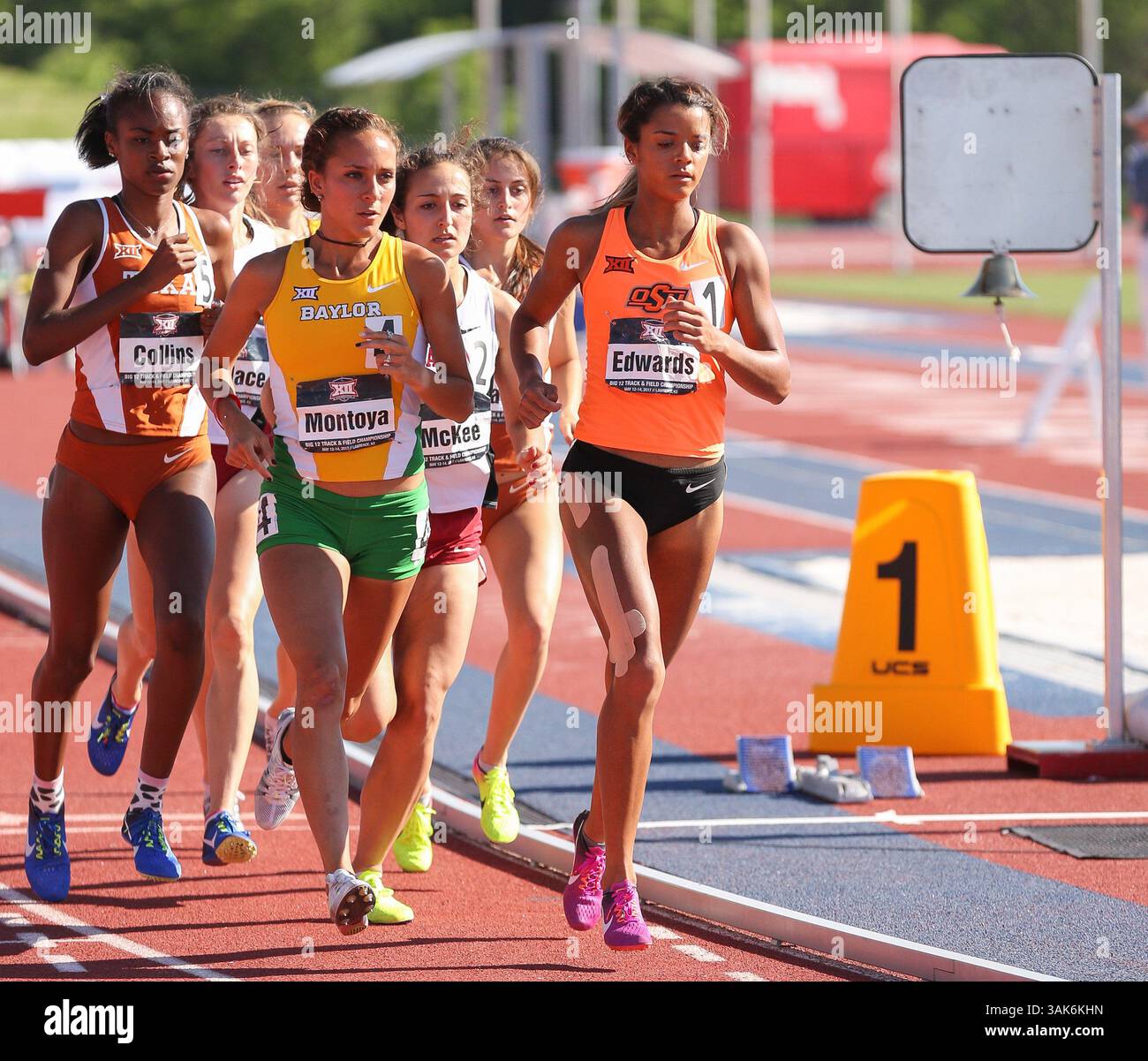 May 14, 2017: Oklahoma State's Kaela Edwards and Baylor's Maggie ...
