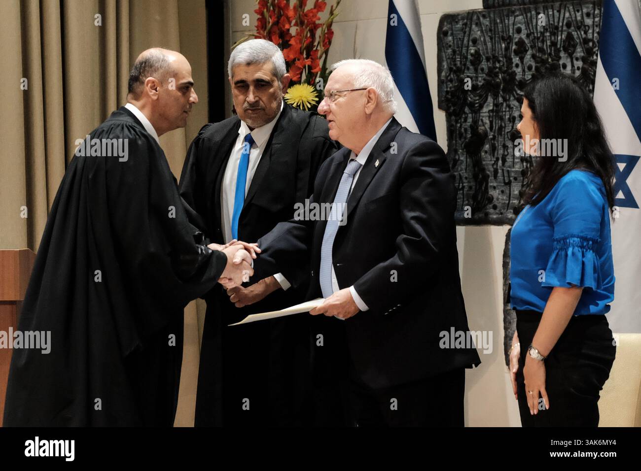 May 15, 2017 - Jerusalem, Israel - The President of the State of Israel ...