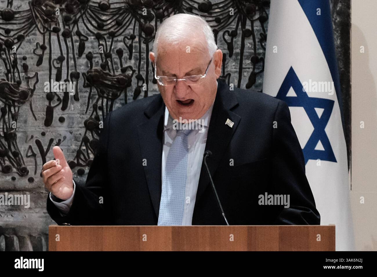 May 15, 2017 - Jerusalem, Israel - The President of the State of Israel ...