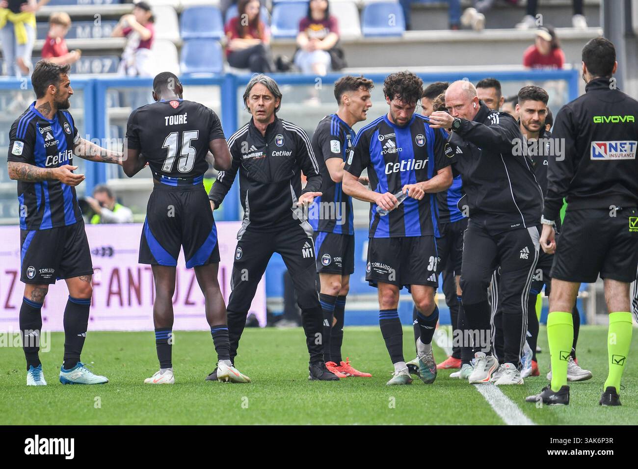 Reggio Emilia, Italy. 12th Apr, 2025. Alezander Lucas Lind Rasmussen ...