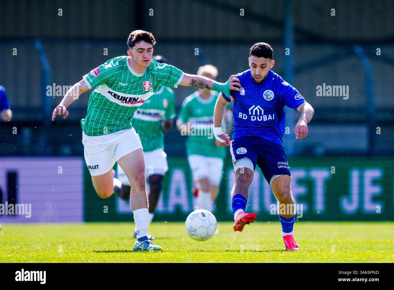 Dordrecht, Netherlands. 12th Apr, 2025. DORDRECHT, 12-04-2025, M-Scores ...