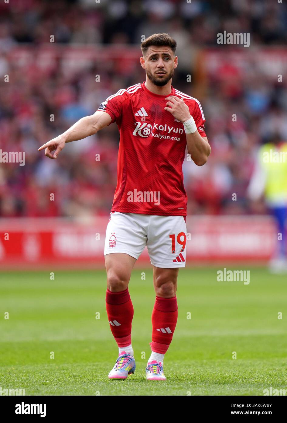 Nottingham Forest's Alex Moreno during the Premier League match at The ...
