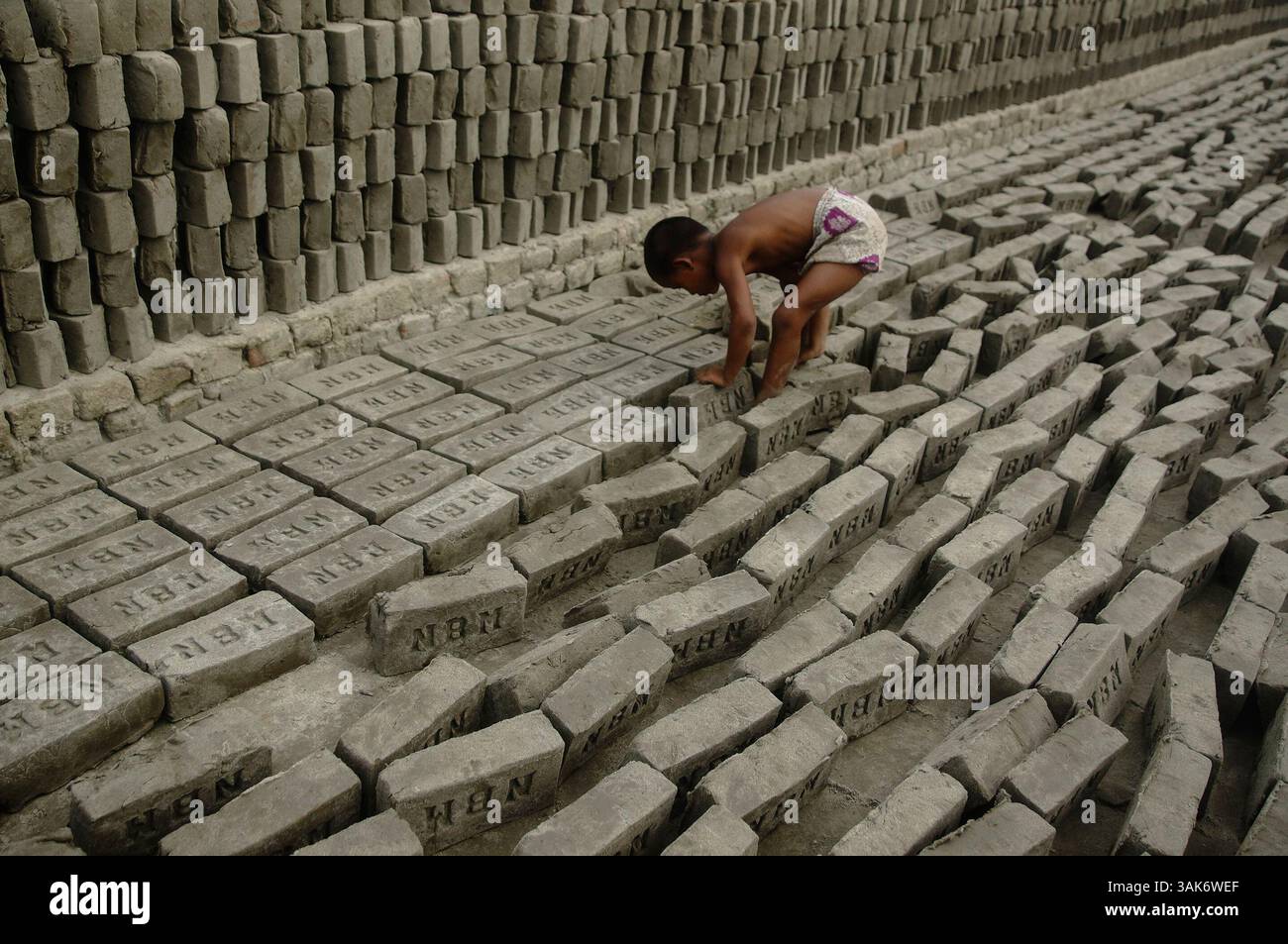 Brick worker children education hi-res stock photography and images - Alamy