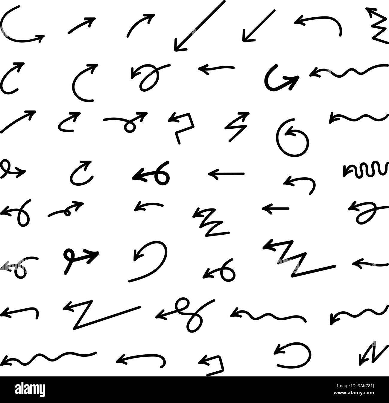 Hand drawn web Cut Out Stock Images & Pictures - Alamy