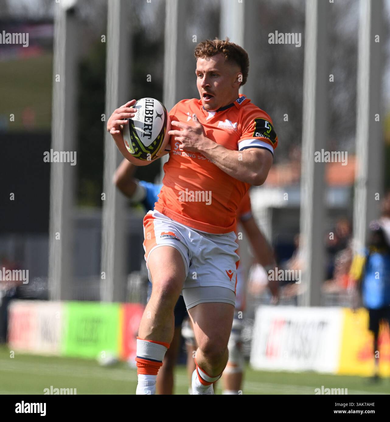Hive Stadium Edinburgh.Scotland, UK. 12th Apr, 2025. EPCR Challenge Cup ...