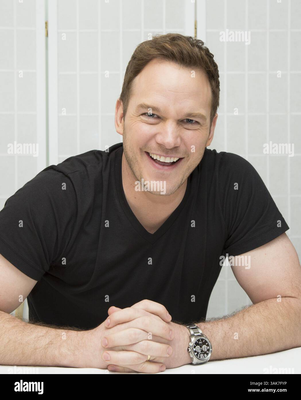 April 20, 2017 - New York, New York, USA - CHRIS PRATT promotes ...
