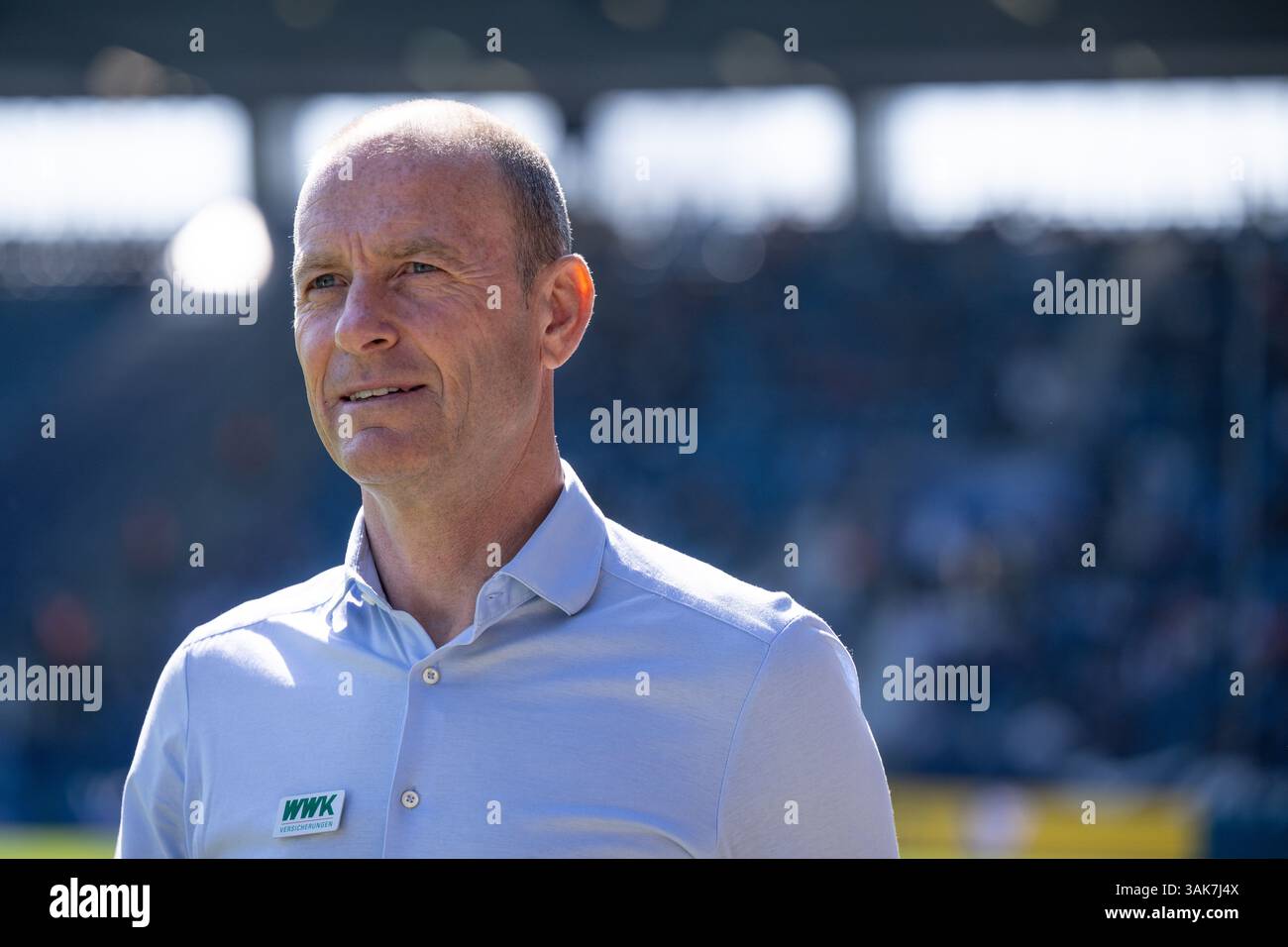 12.04.2025, Fussball, Bundesliga, 29.Spieltag Saison 2024/2025, VfL Bochum - FC Augsburg ...