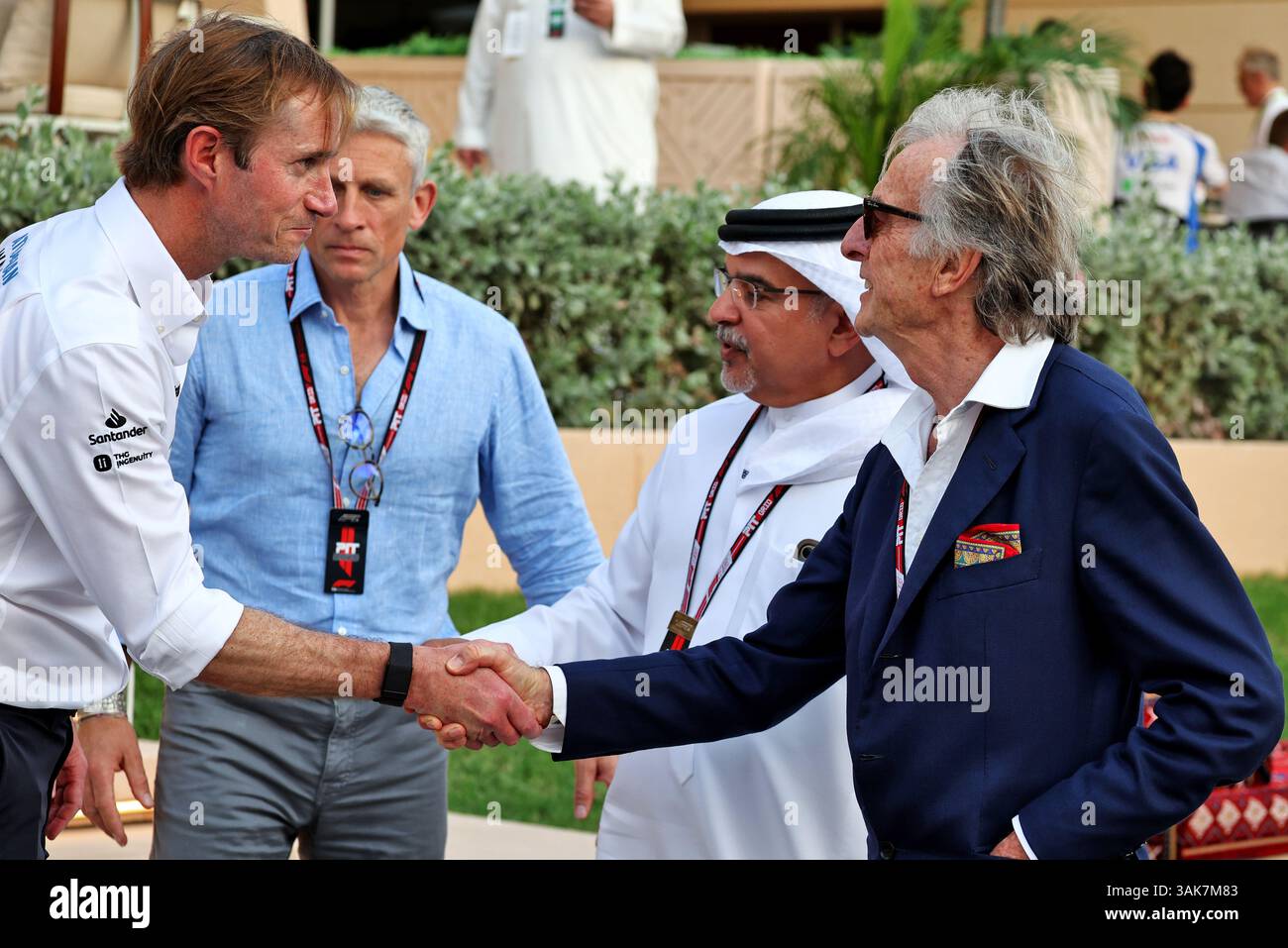 (L to R): James Matthews (GBR) Eden Rock Group CEO - Atlassian Williams ...