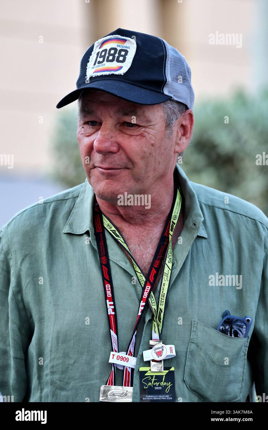 Gerhard Berger (AUT). 12.04.2025. Formula 1 World Championship, Rd 4 ...