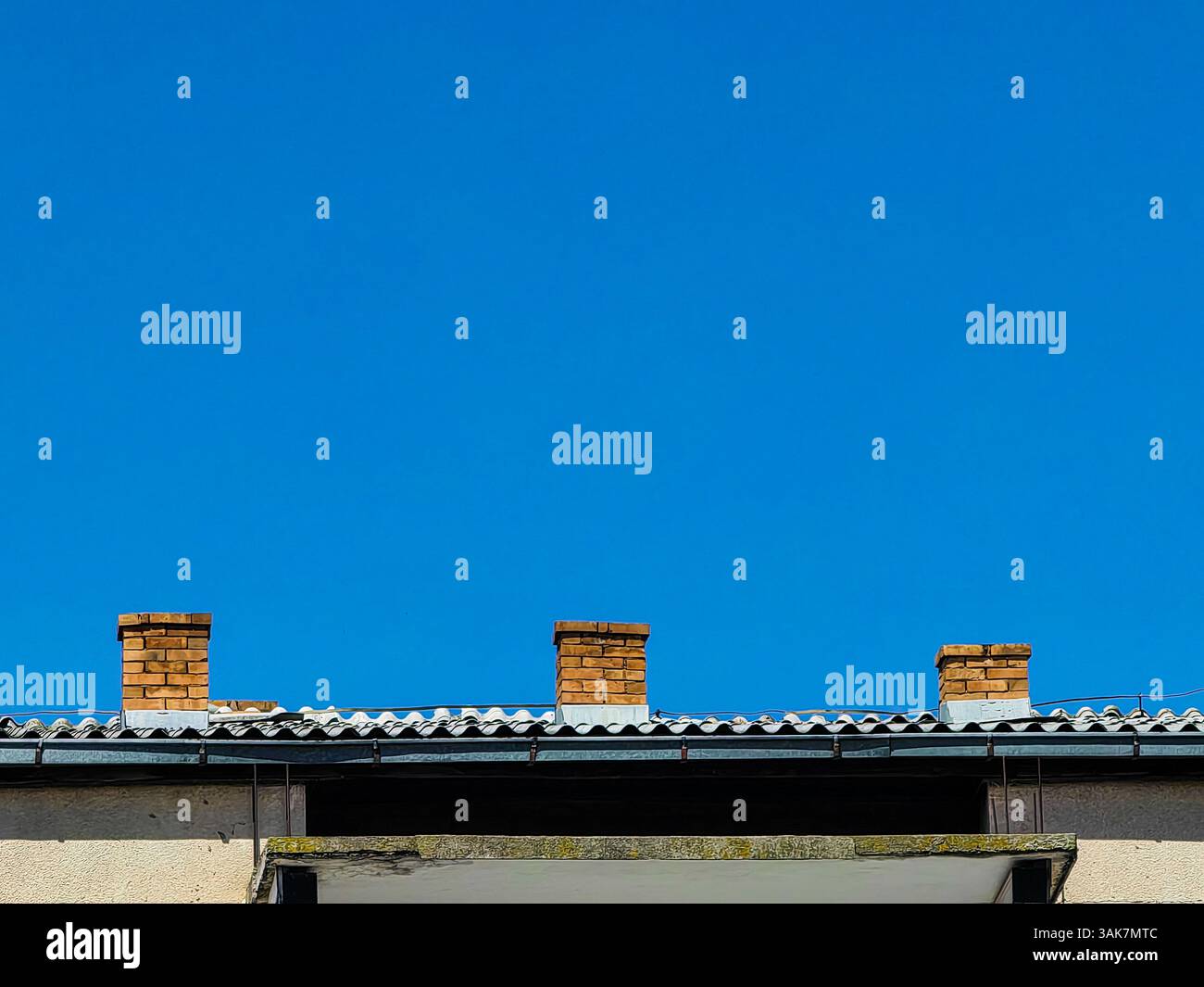 Industrial rooftop chimneys in hi-res stock photography and images - Alamy