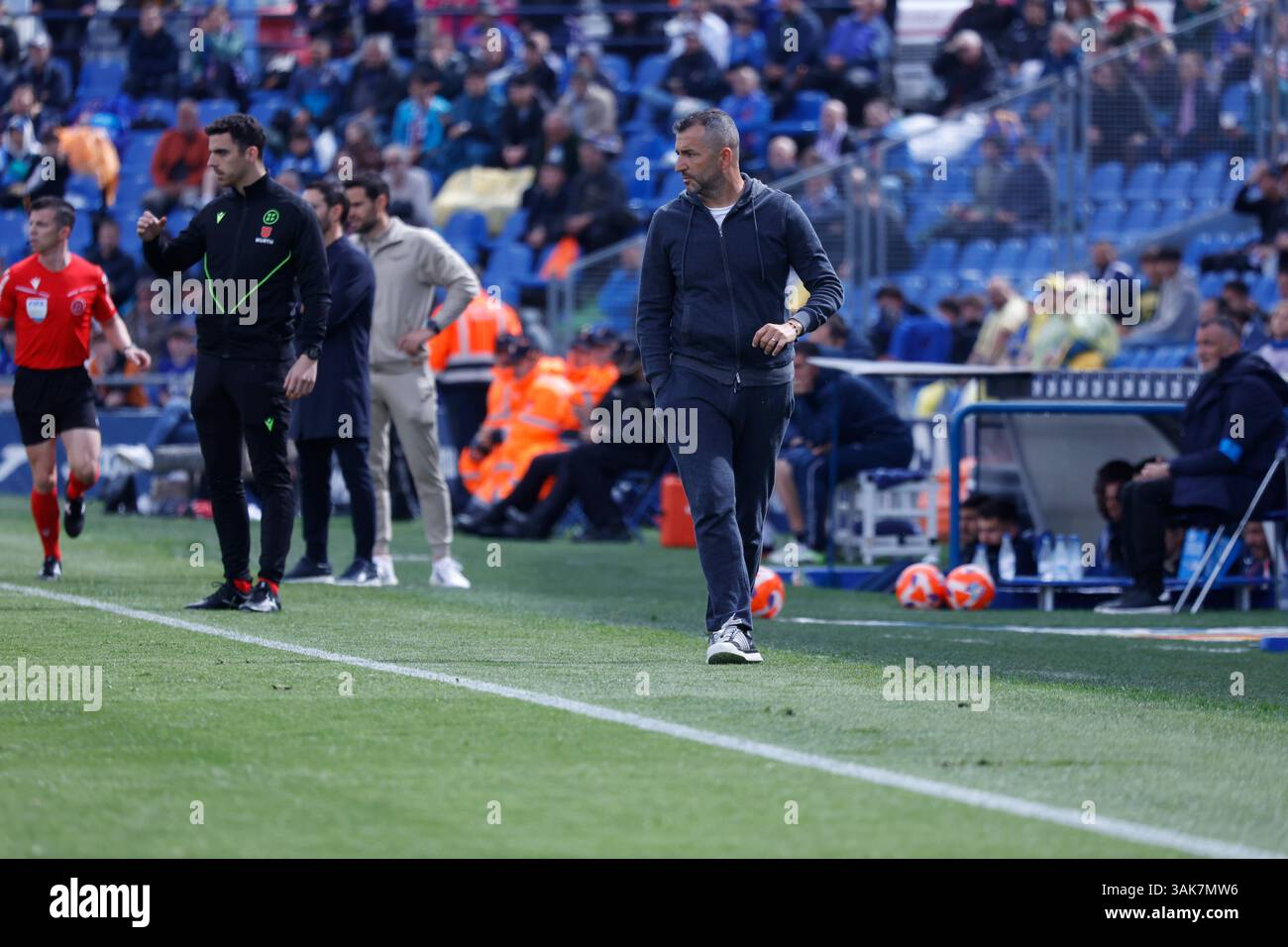 GETAFE, SPAIN - APRIL 12, 2025: Diego Martinez (UD Las Palmas Coach ...