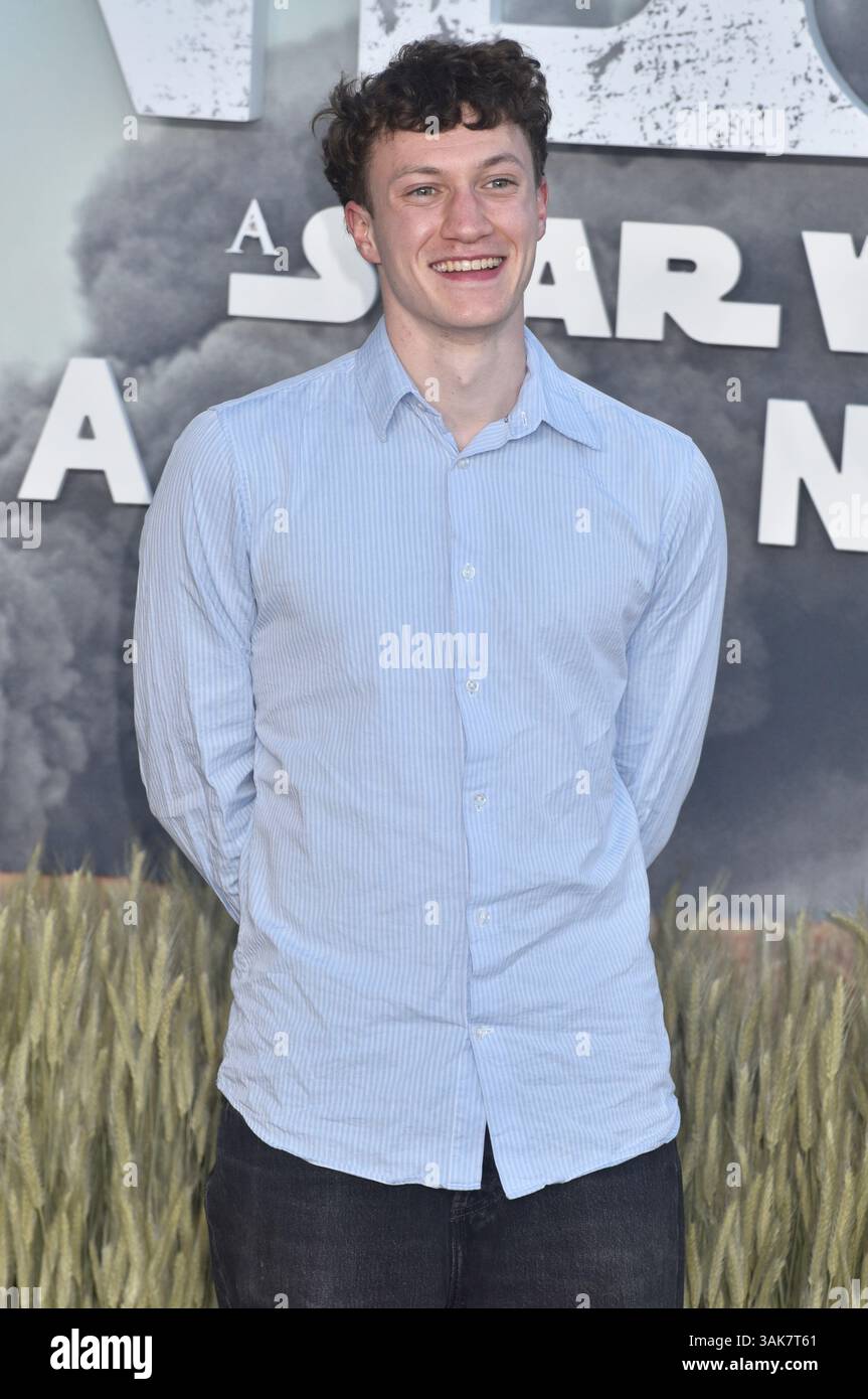 10 April 2025. London UK. Noah Williams attends ANDOR SEASON 2 Sneak ...