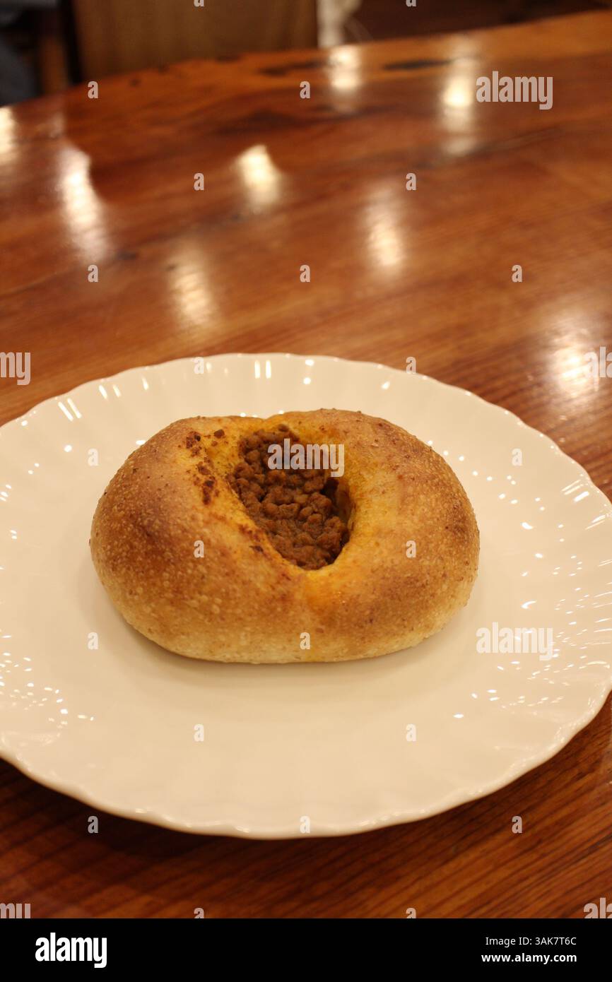 Keema curry bread in Kurashiki, Japan Stock Photo - Alamy