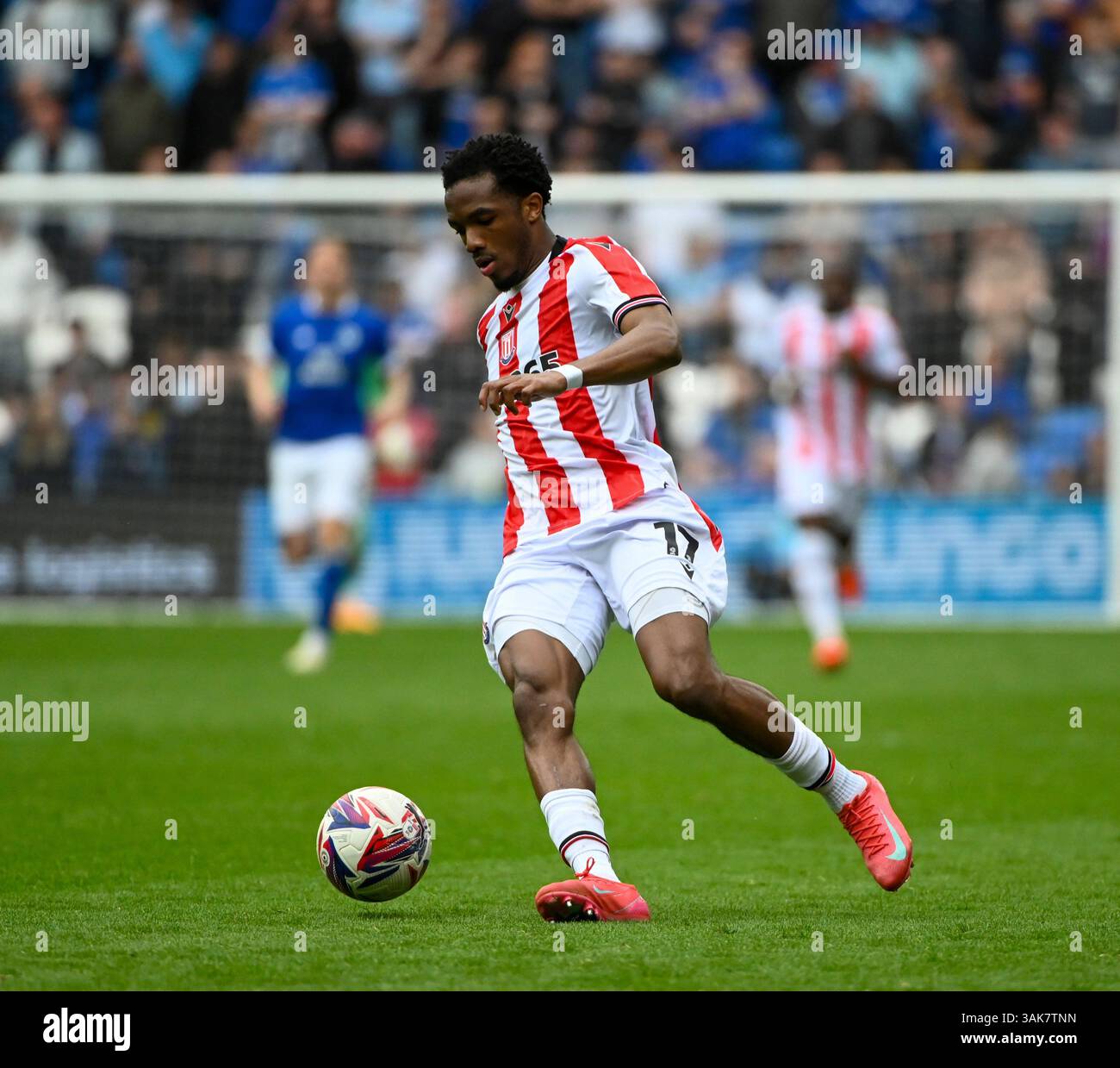 Cardiff City Stadium, Cardiff, UK. 12th Apr, 2025. EFL Championship ...