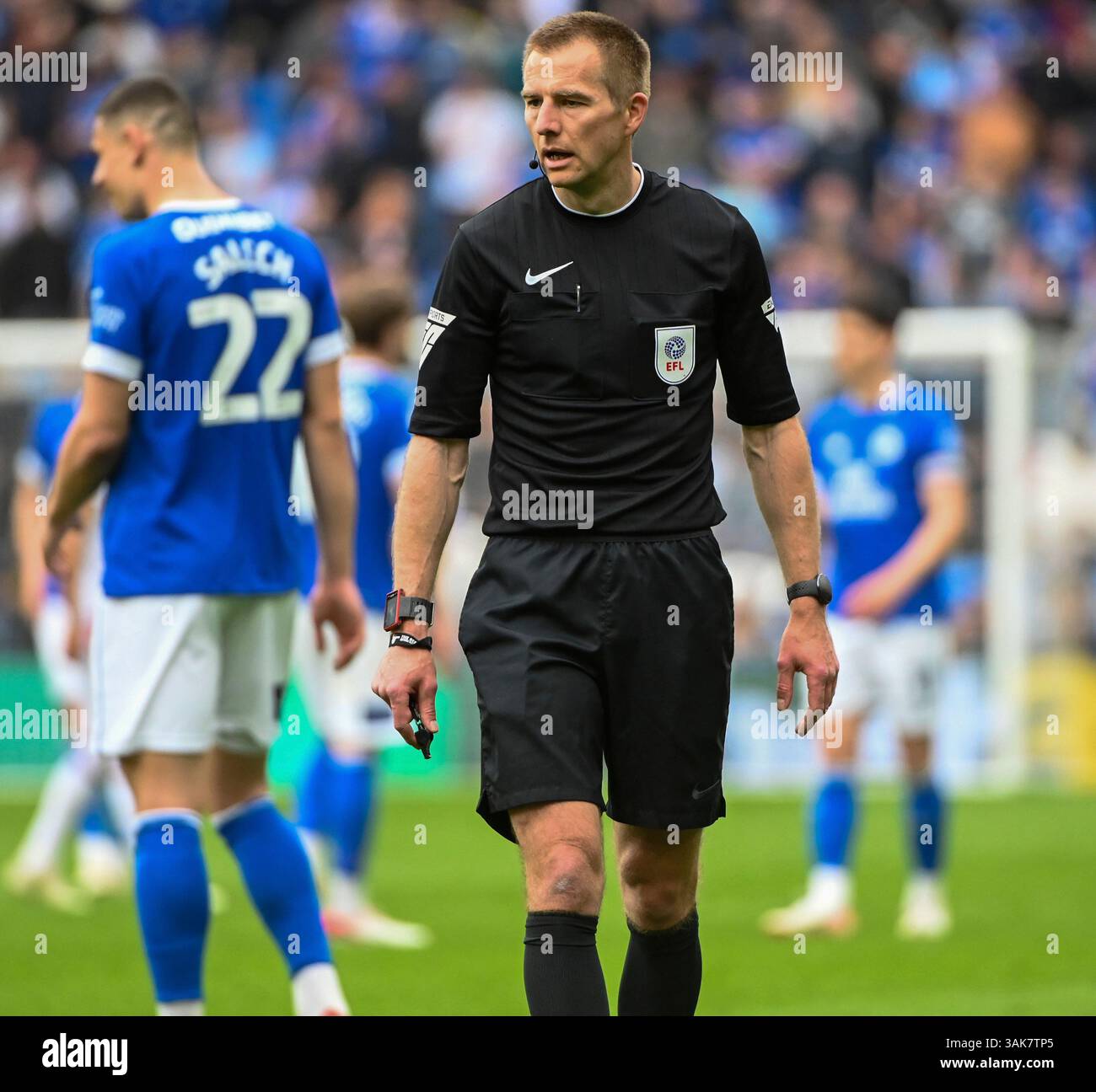 Cardiff City Stadium, Cardiff, UK. 12th Apr, 2025. EFL Championship ...