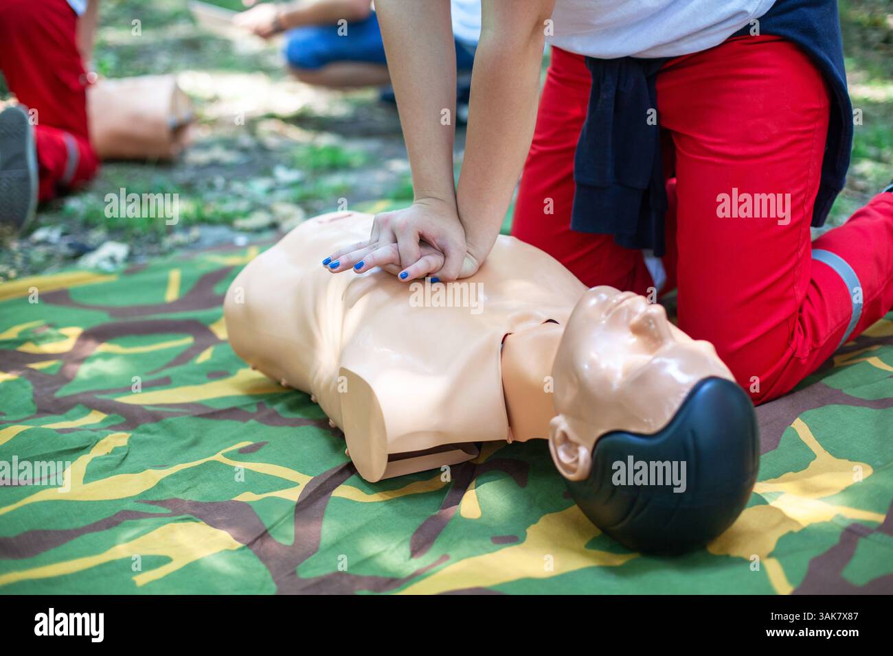 First help course hi-res stock photography and images - Alamy