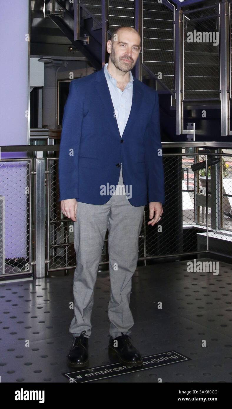 NEW YORK, NY - APRIL 11: Charlie Pollock, pictured as Scribner ...