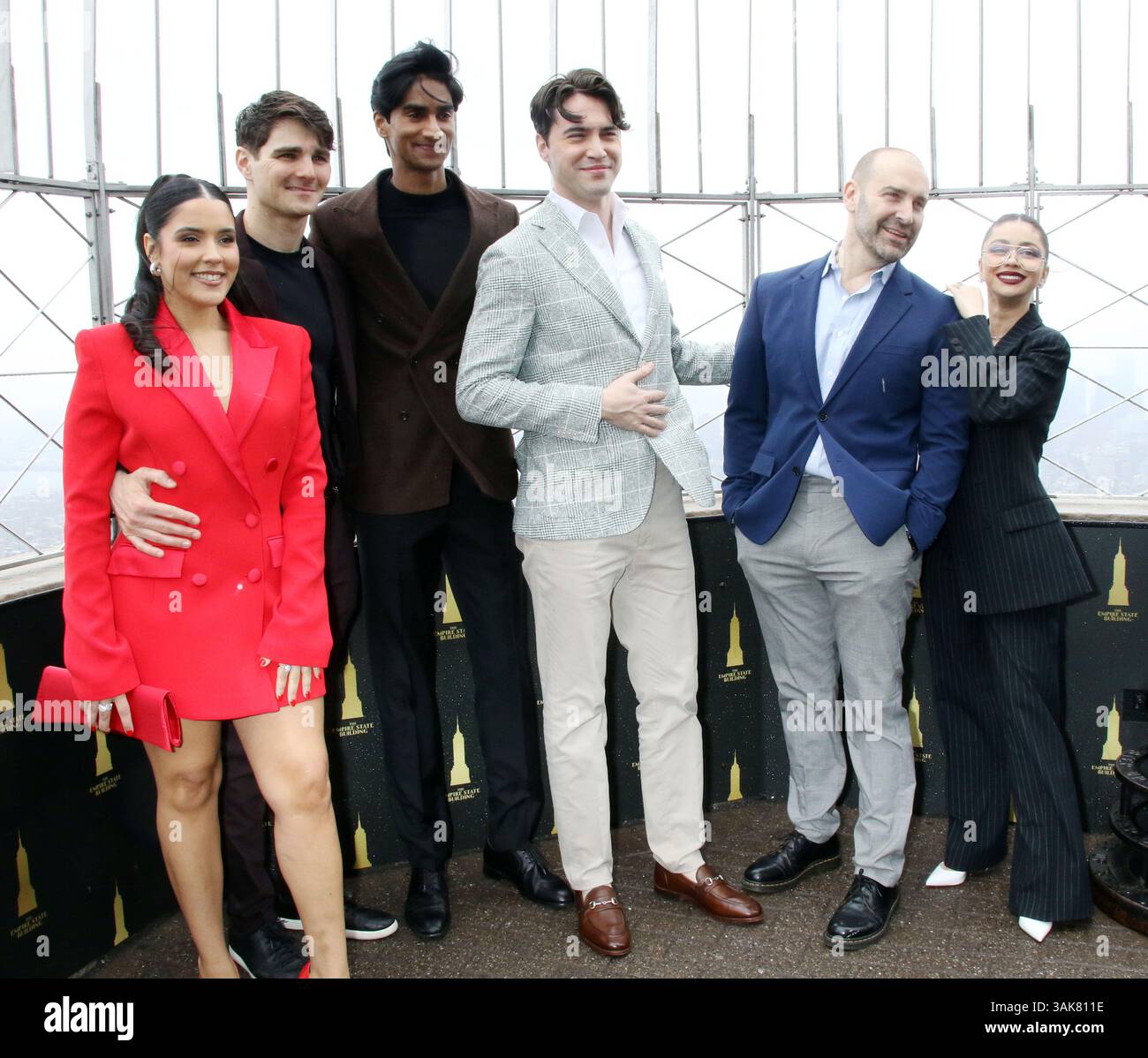 New York, NY, USA. 11th Apr, 2025. Linedy Genao, Austin Colby, Michael ...