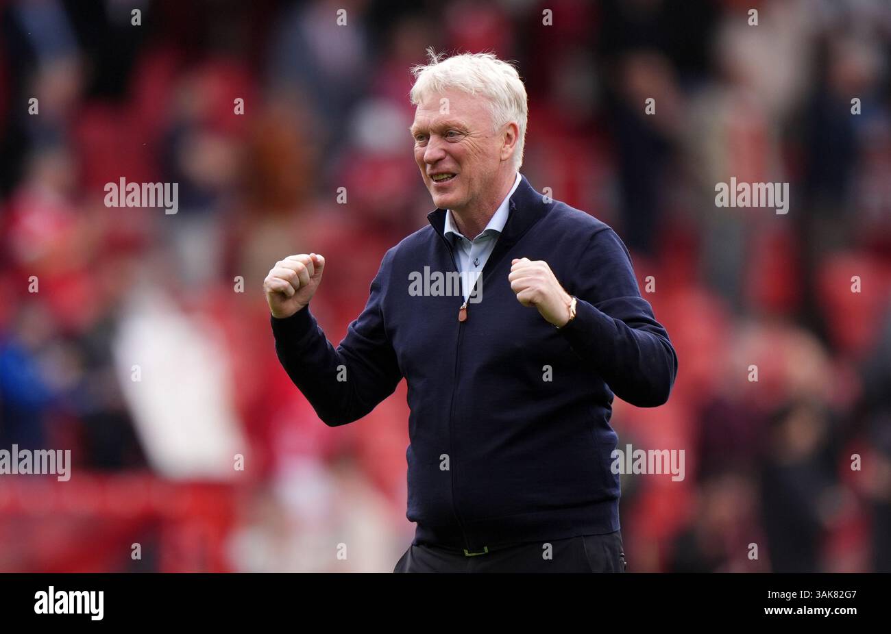 David moyes 2025 celebrates hi-res stock photography and images - Alamy
