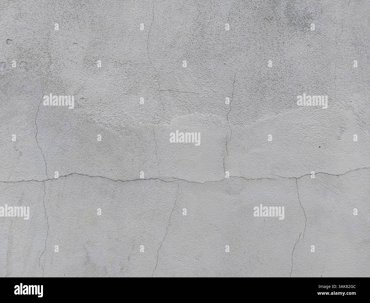Texture of a white painted concrete plaster wall surface: detailed ...