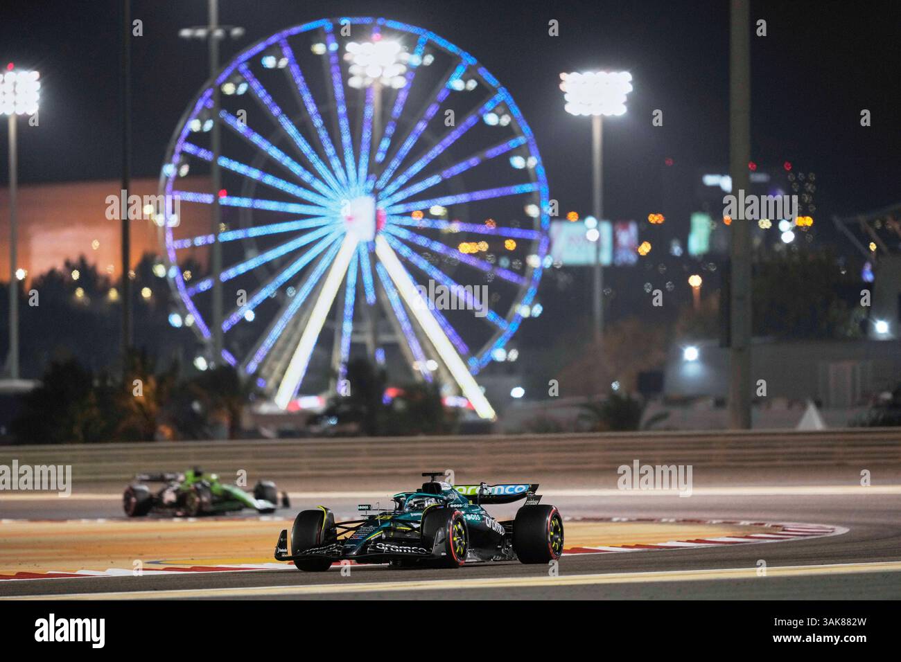 Aston Martin driver Lance Stroll of Canada in action during the ...