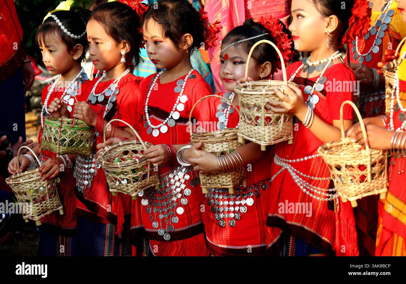 Rangamati, Raj Bari Area, Bangladesh. 12th Apr, 2025. On the occasion ...