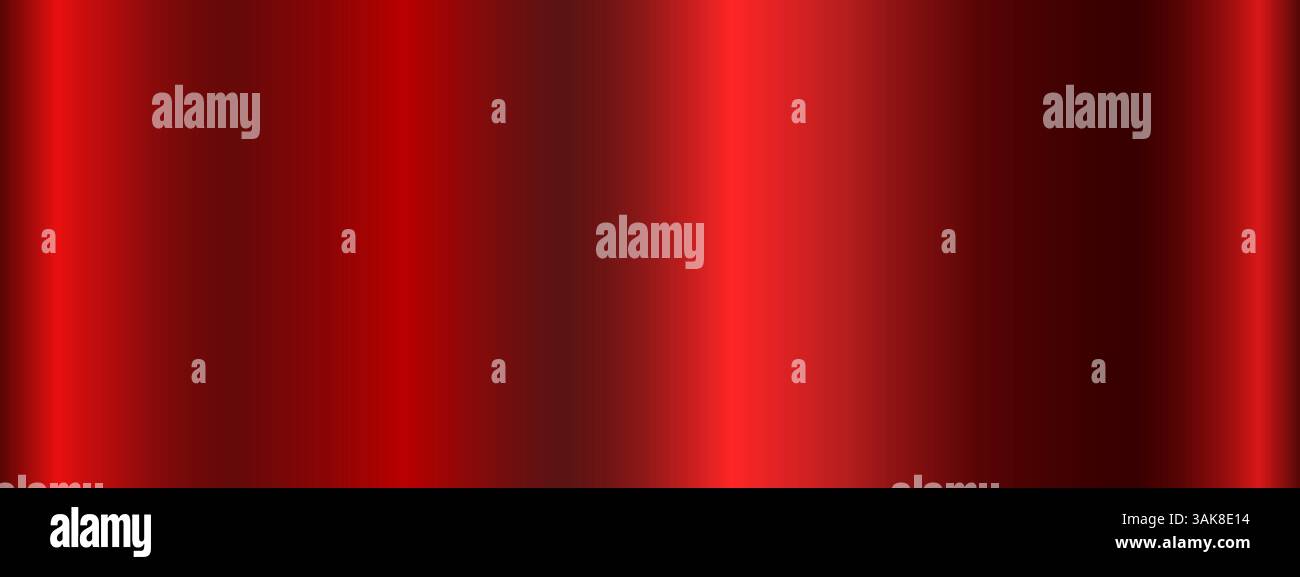 Metallic red with a gradient. A banner with a metallic gradient texture ...