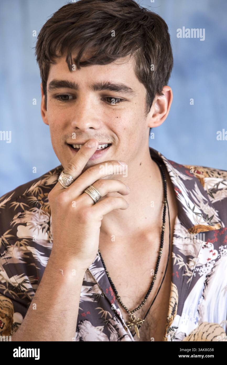 May 20, 2017 - Hollywood, California, U.S. - BRENTON THWAITES promotes ...