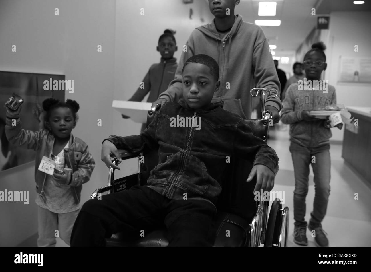 Oct 17, 2016 - Chicago, Illinois, U.S. - TAVON TANNER, 11, undergoes ...