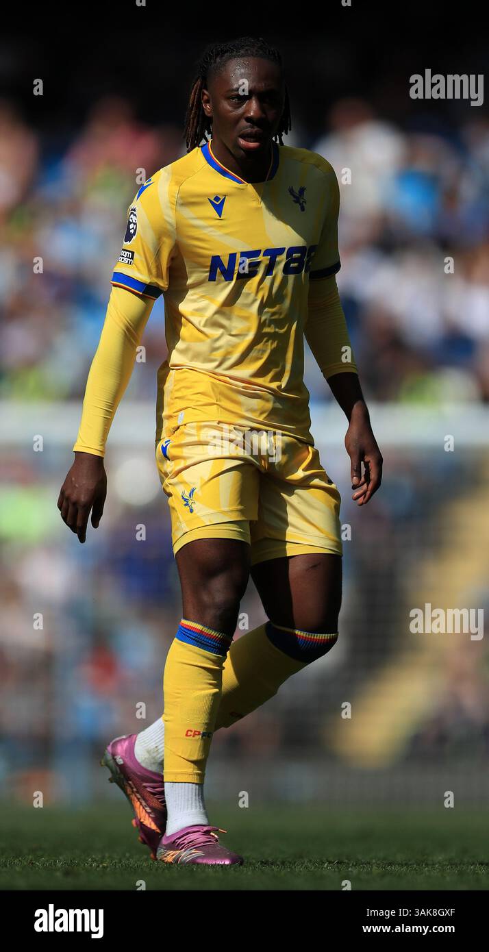 Etihad Stadium, Manchester, UK. 12th Apr, 2025. Premier League Football, Manchester City versus ...