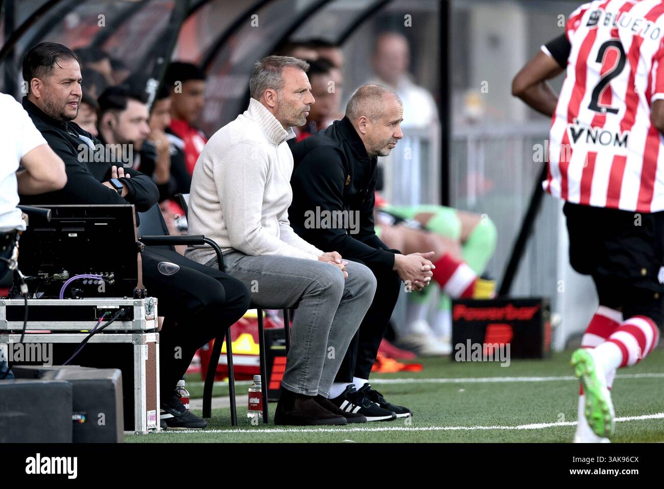 ROTTERDAM - Sparta Rotterdam coach Maurice Steijn during the Dutch ...