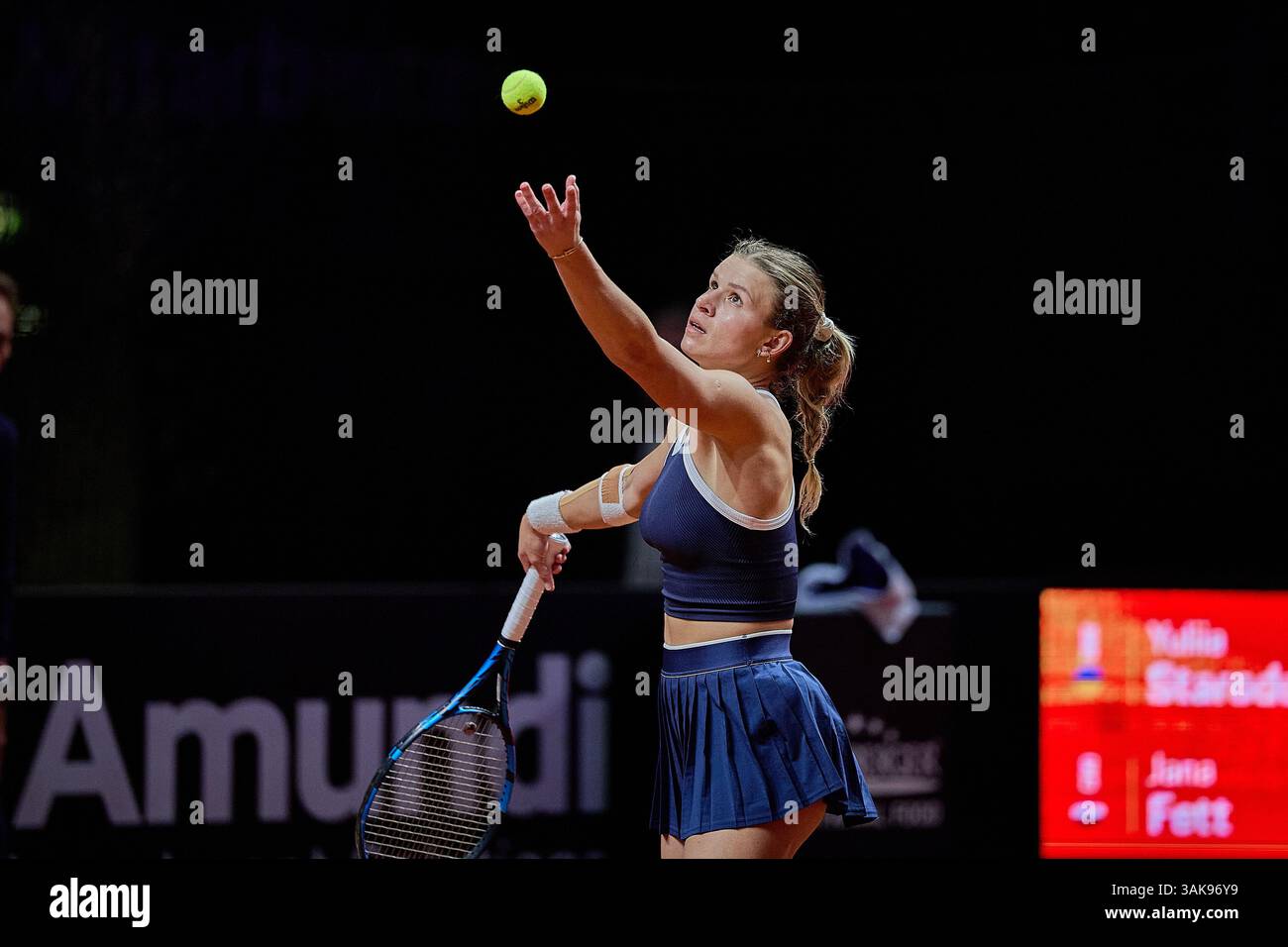 Stuttgart, Baden-Wuerttemberg, Germany. 12th Apr, 2025. Jana Fett ...