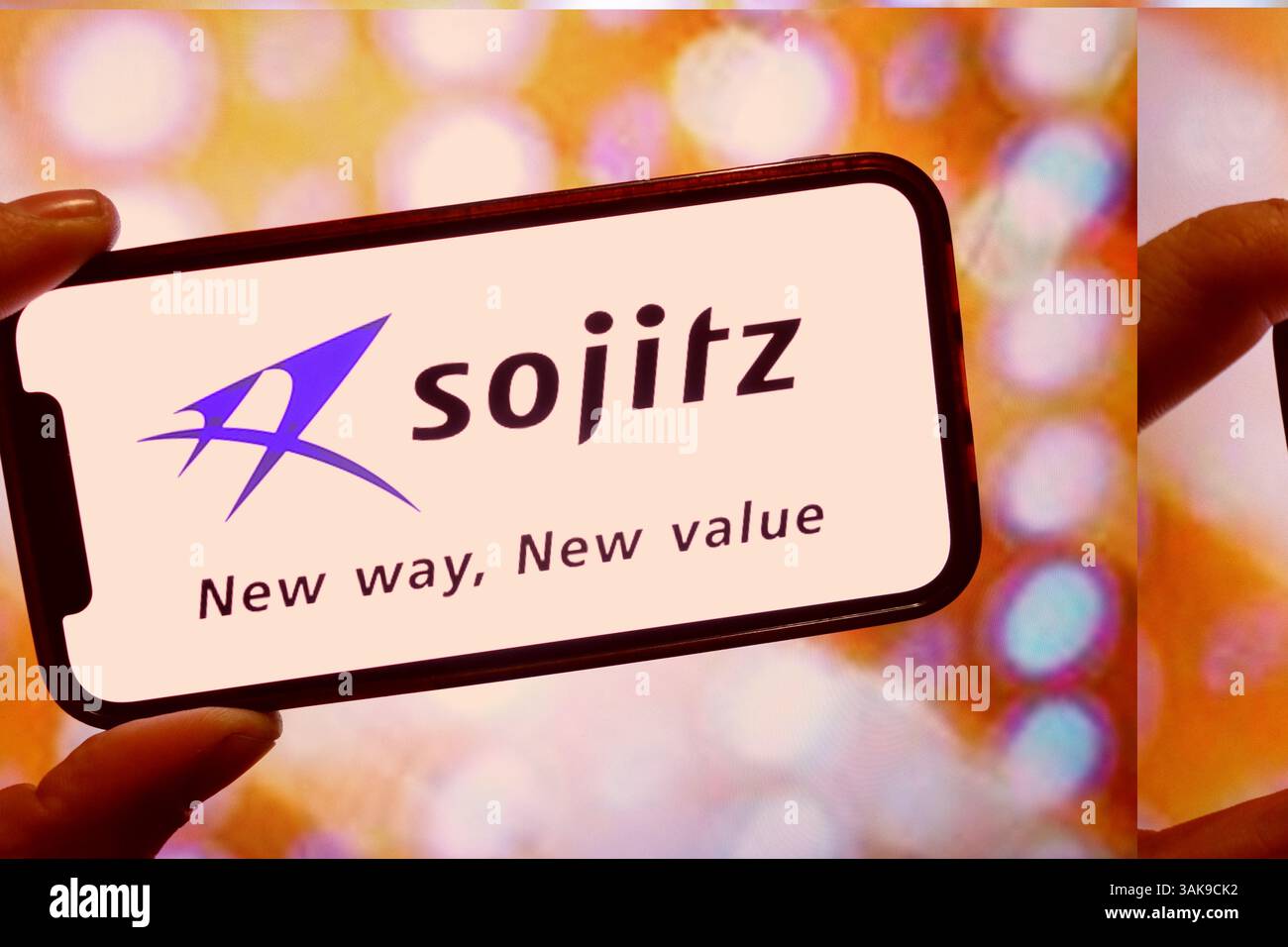 Poland. 11th Apr, 2025. In this photo illustration, the Sojitz ...