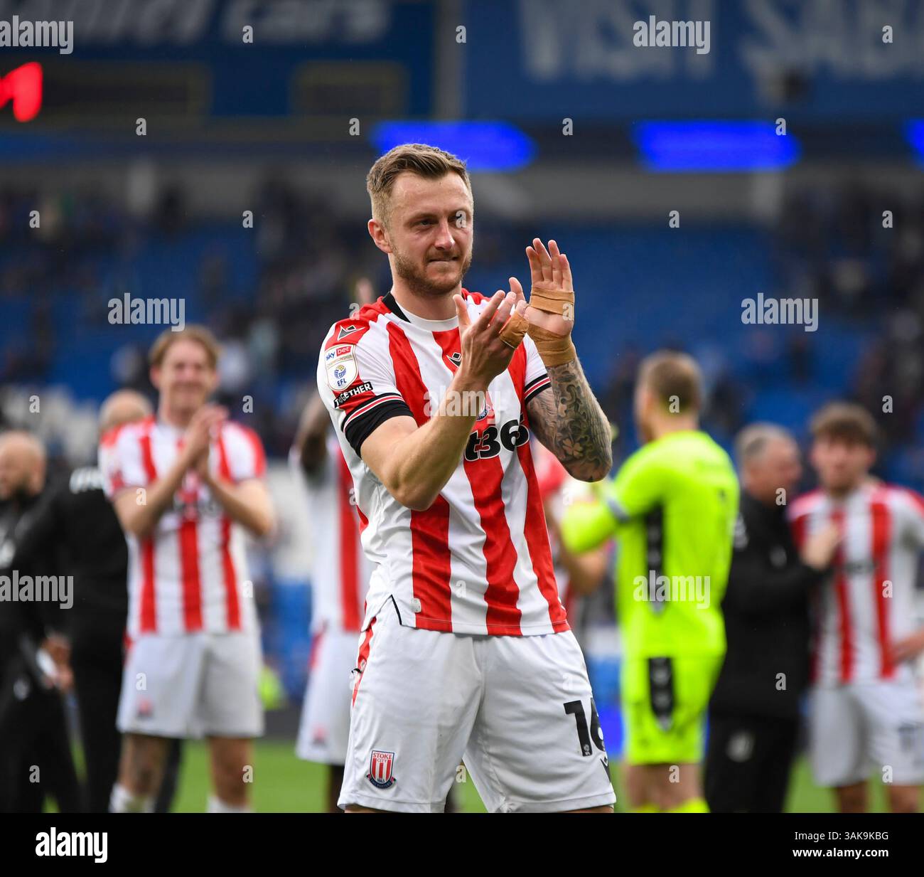 Cardiff City Stadium, Cardiff, UK. 12th Apr, 2025. EFL Championship ...