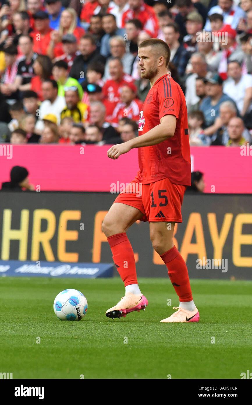 MUNICH, GERMANY - APRIL 12: Eric Dier of Bayern Muenchen during the ...