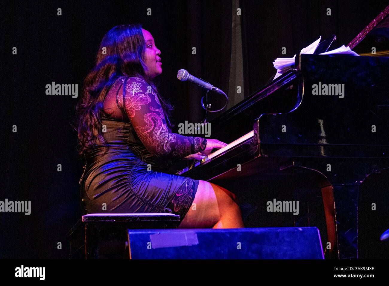 New York, USA. 11th Apr, 2025. Premier jazz drummer Terry Lyne ...