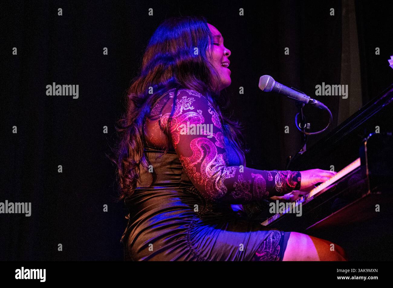New York, USA, 11th April 2025. Premier jazz drummer Terry Lyne ...