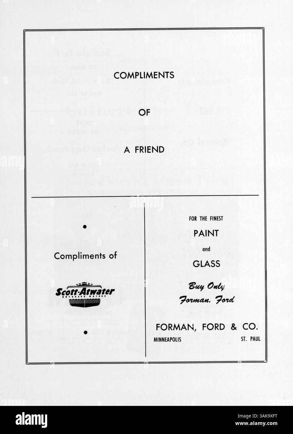 This high school yearbook from the 1950-1951 school year features ...