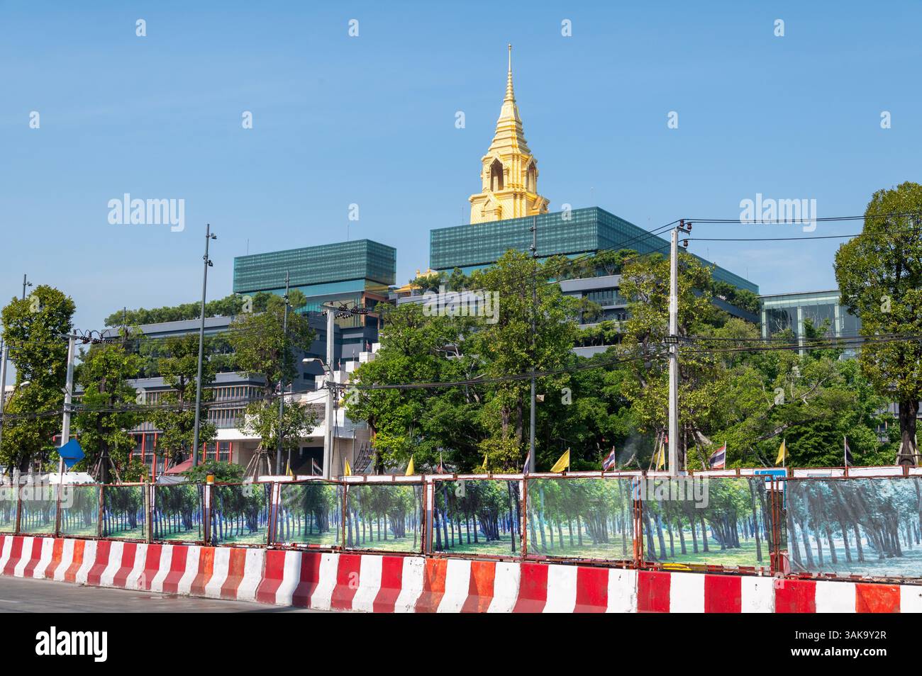 The new Thai Parliament called the Sappaya Sapa Sathan (Peaceful Place ...