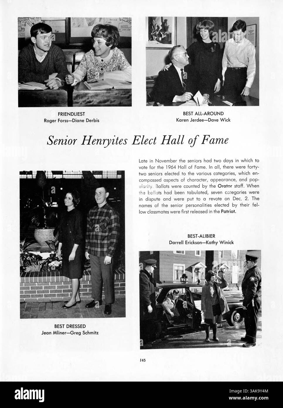 This high school yearbook from 1964 captures the students, teachers ...
