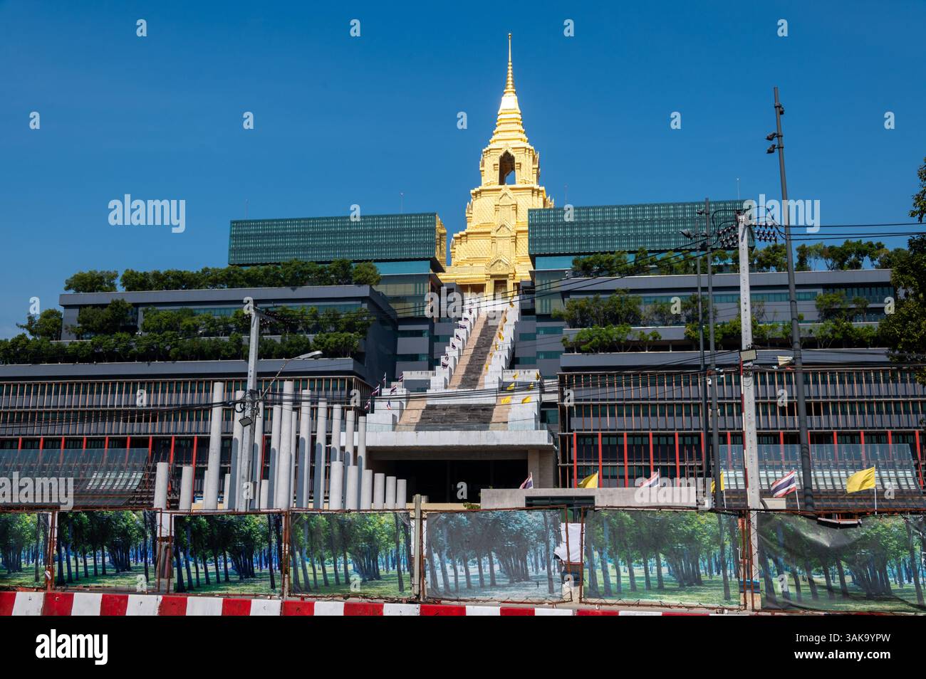 The new Thai Parliament called the Sappaya Sapa Sathan (Peaceful Place ...